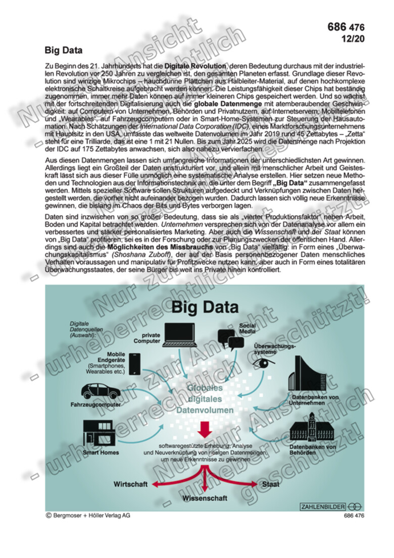 Big Data | Bildung, Kultur, Medien | International | Welt | Zahlenbilder